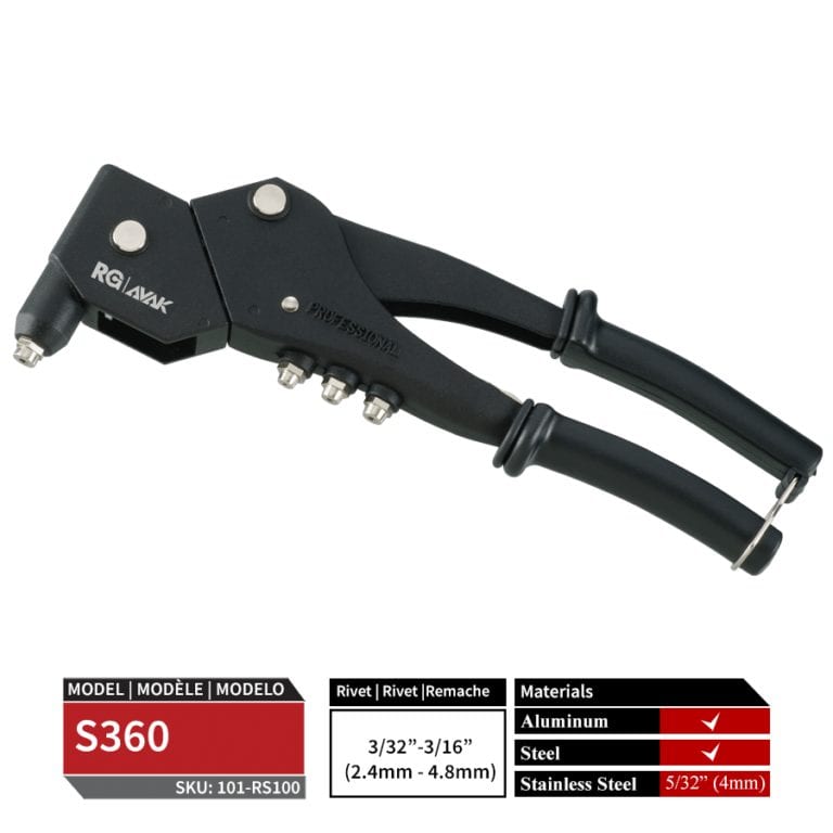 XP Swivel Head Pneumatic - RG | AVAK